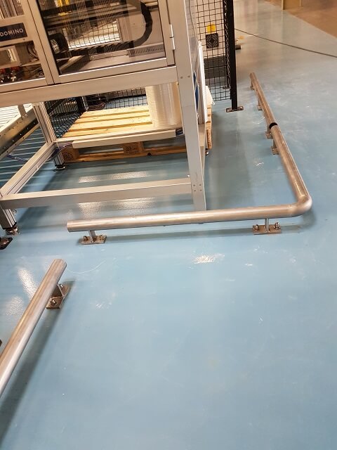 Nouvelles réalisations de barrières de protection antichoc en inox